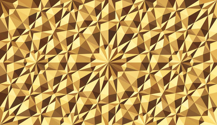 Seamless gold 3d pattern in authentic arabian Vector Image