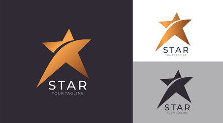 Star logo universal abstract logo Royalty Free Vector Image