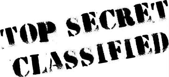 Top secret classified rubber stamp Royalty Free Vector Image