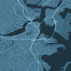 Boston Map Vector Images (over 450)