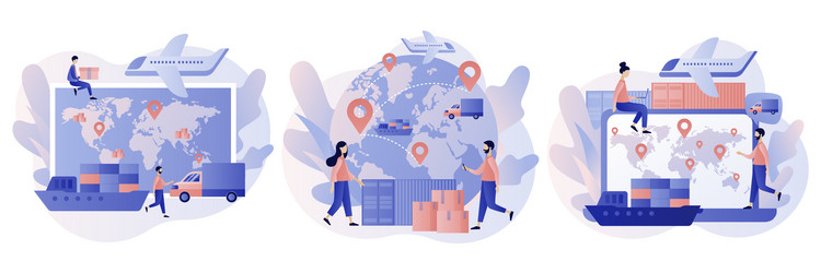 Import Export Banner Vector Images (over 2,500)