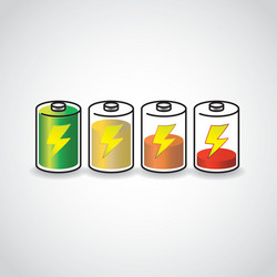 Battery life Royalty Free Vector Image - VectorStock