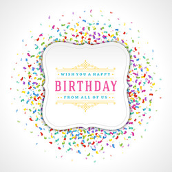 Watercolor happy birthday letter r candle Vector Image