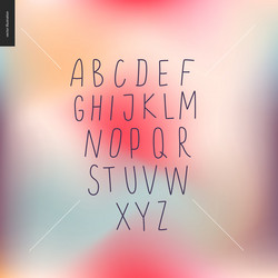 Blur Alphabet Vector Images (over 1,000)