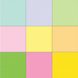 Easter colors tartan and gingham plaid patterns Vector Image