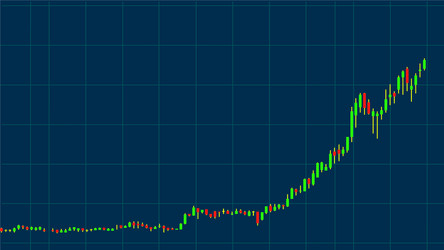 Stock market chart of movements Royalty Free Vector Image