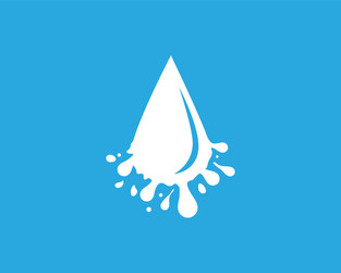 Splash icon design Royalty Free Vector Image - VectorStock