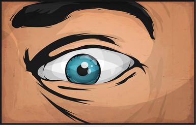 Comic books mouth anger and rage Royalty Free Vector Image