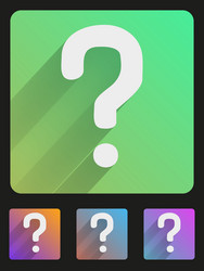 Colorful Question Mark Vector Images (over 9,100)
