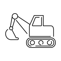 Bulldozer Outline Vector Images (over 2,500)