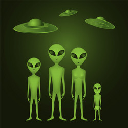 Alien Cartoon Family Vector Images (over 170)