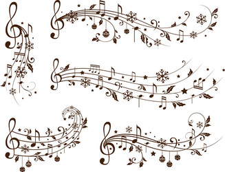 Christmas Divider Vector Images (over 2,400)