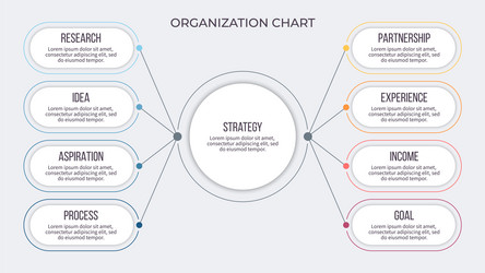 Infographic design template creative concept with Vector Image
