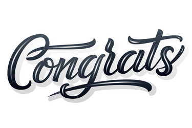 Yes hand lettering Royalty Free Vector Image - VectorStock