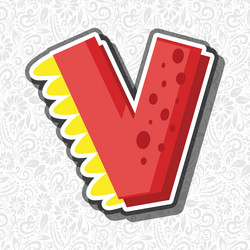 V Latter Vector Images (54)