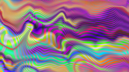 Trippy strip psychedelic pattern neon color wavy Vector Image