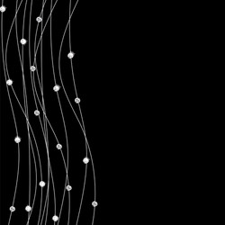 Abstract luxury black diamond background Vector Image