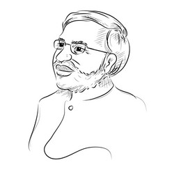 Narendra Modi Vector Images (20)