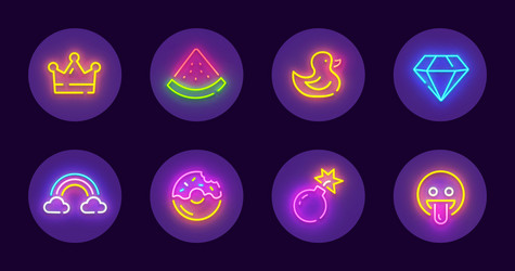 Neon Highlights Vector Images (over 1,800)