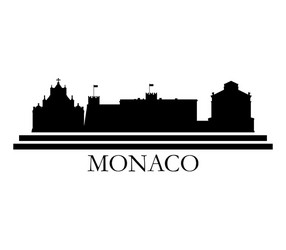 Monaco Skyline Landmark Vector Images (62)