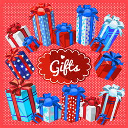 Sample design of placard with attributes new Vector Image