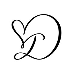 Heart love logo with infinity sign design Vector Image