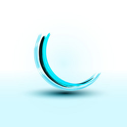 Blue wave sign Royalty Free Vector Image - VectorStock