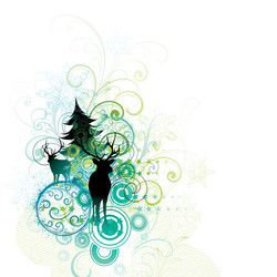 Deer Tree Vector Images (over 30,000)