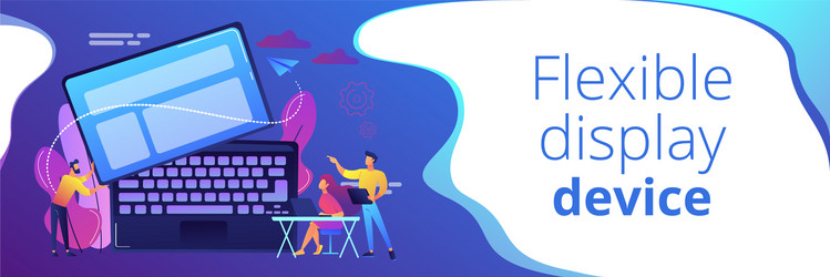 Detachable device technology concept banner header