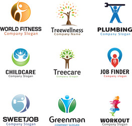 Healthy person design Royalty Free Vector Image