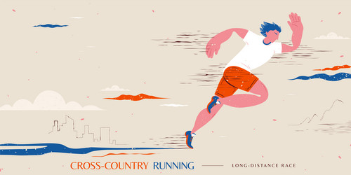 Cross Country Running Vector Images (over 530)