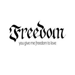 Freedom Script Vector Images (over 1,500)