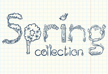 Floral spring Royalty Free Vector Image - VectorStock