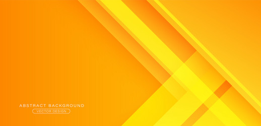 Abstract yellow orange background design Vector Image