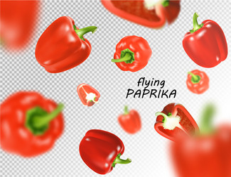 Falling tomato background red fresh tomatoes Vector Image