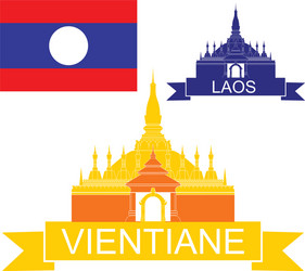 Vientiane Laos Building Vector Images (60)