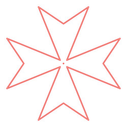 Maltese Cross Template