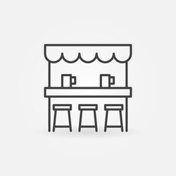 Bar logo Royalty Free Vector Image - VectorStock