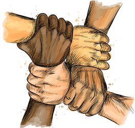 United Hands Png
