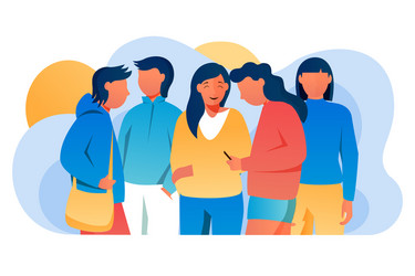 Laughing Crowd Vector Images (over 300)