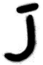 Letter J Drip Vector Images (38)