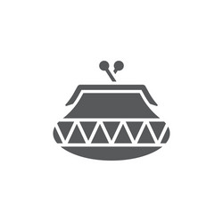 Purse clutch icon symbol isolated on white Vector Image