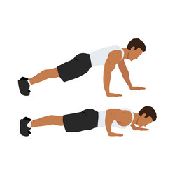 Push Up Exercise Vector Images (over 2,800)