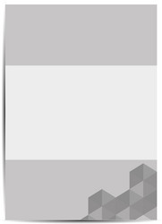 Branding paper design Royalty Free Vector Image