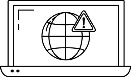 Security system cartoon Royalty Free Vector Image