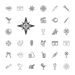 13 shot icons Royalty Free Vector Image - VectorStock