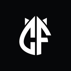 Monogram Cf Capital Vector Images (over 490)