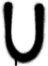 Graffiti U Vector Images (over 140)
