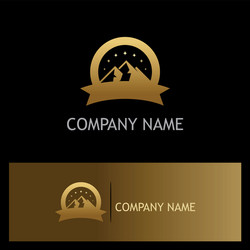 Gold Mountain Logo Vector Images (over 1,700)