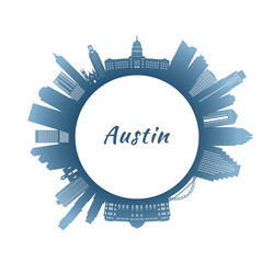 Austin Skyline Vector Images (over 240)